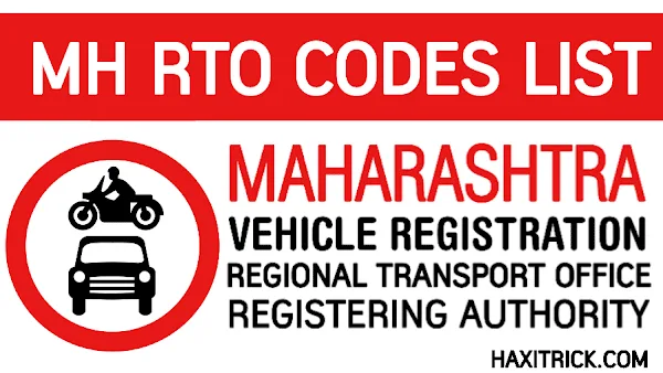 All India RTO Code List (State Wise Vehicle Registration Number)